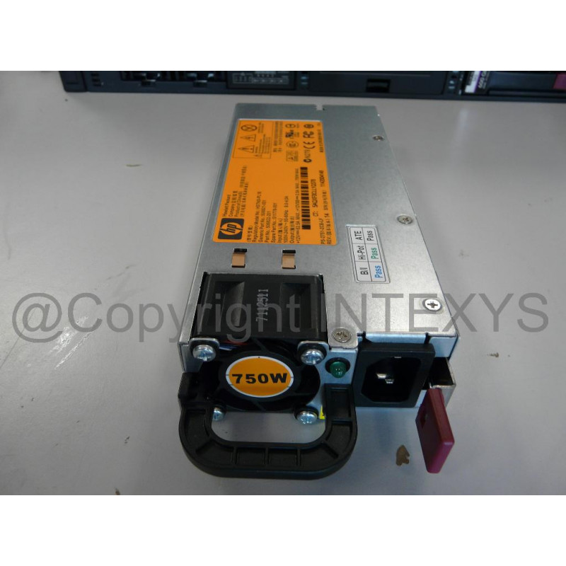 Alimentation HP PROLIANT DL380/DL370 G6/ ML150 G6 750W (DPS-750RBA)